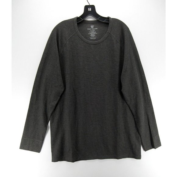 Mack | Shirts | Mack Weldon Shirt Xxl Wool Pullover Thermal Waffle Knit ...